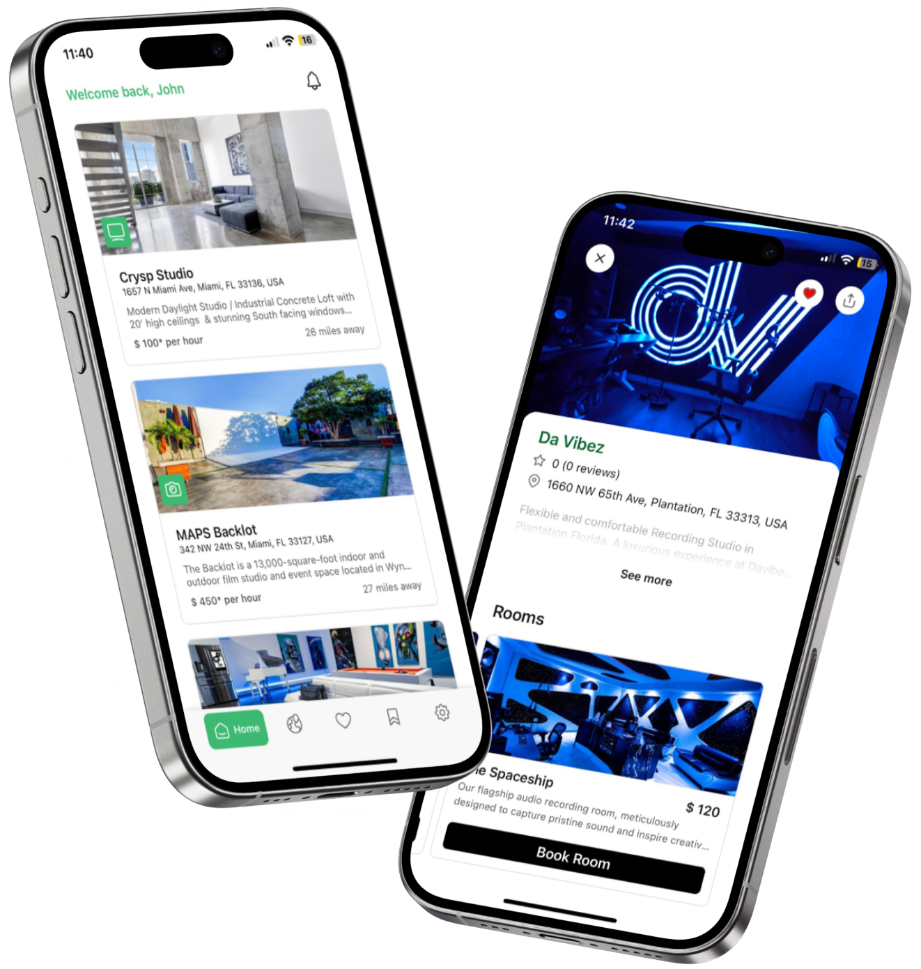 Stugo - Book Studios On The Go